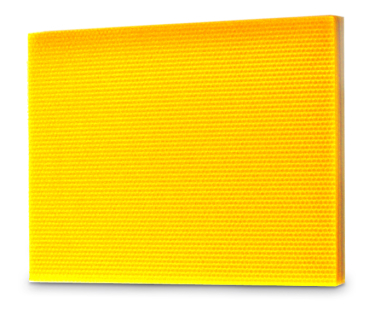Center walls 410 x 265 mm Dadant leaf brood small cells